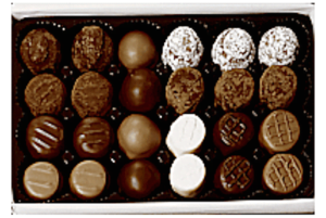 Champagne Truffles - Newport Beach teuscher Chocolates of Switzerland
